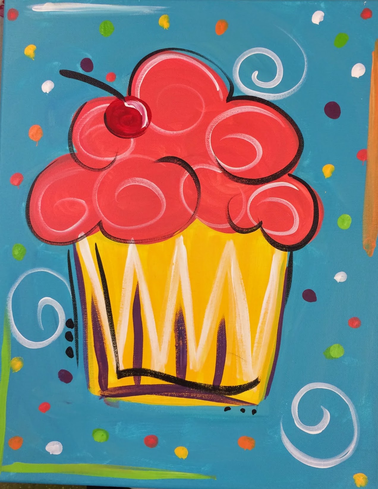 Summer Canvas Art For Kids Joanamtfjoana